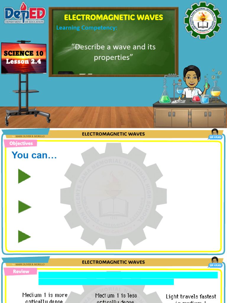 Lesson-2.4-EM-Waves | PDF | Waves | Electromagnetism