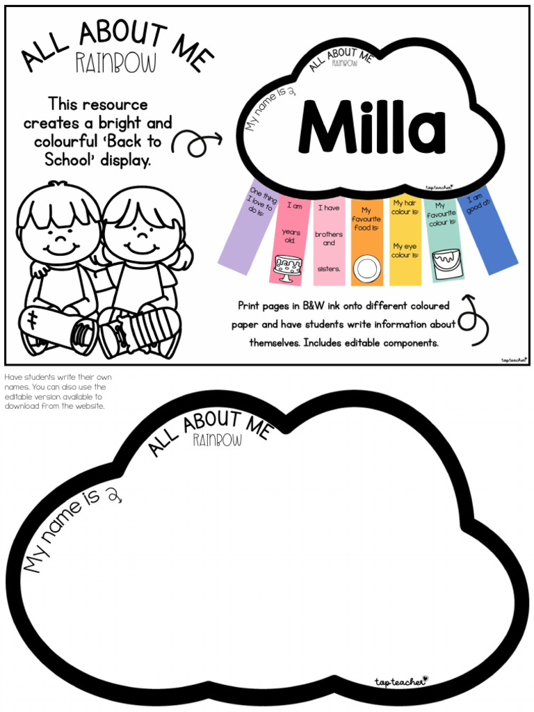 Student Name Writing Activity | PDF
