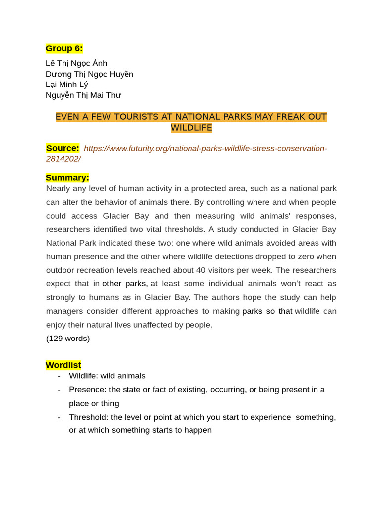 C3 - Using Outside Sources - Summary example (1) | PDF