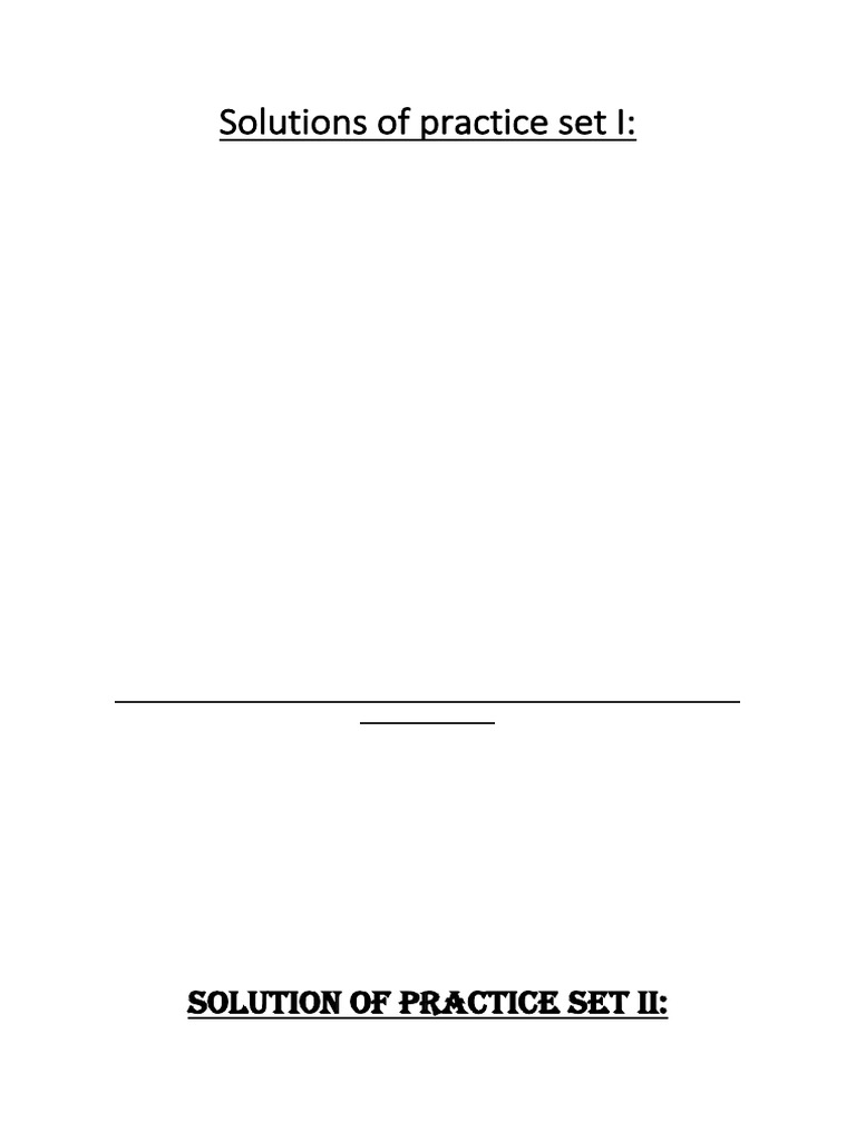 Solutions of Narration Questions | PDF