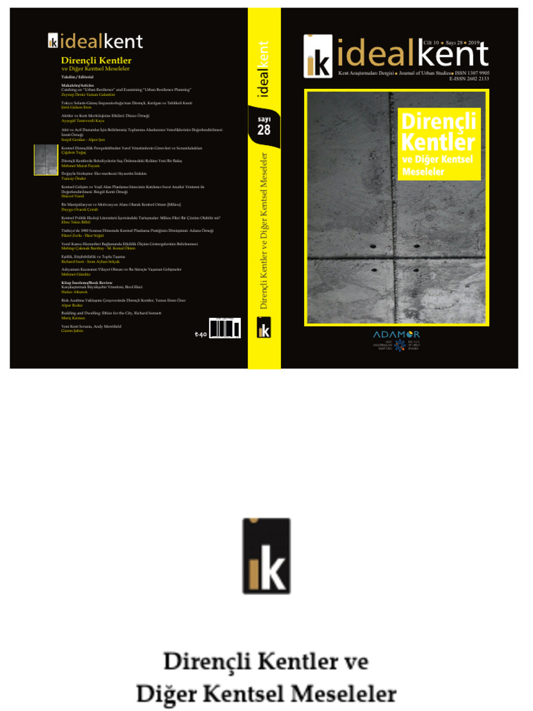 Direncli Kentler Ve Diger Kentsel Mesele | PDF