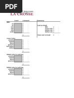 PC Ex 04 Daily Takings Sheet | PDF | Float (Money Supply) | Money
