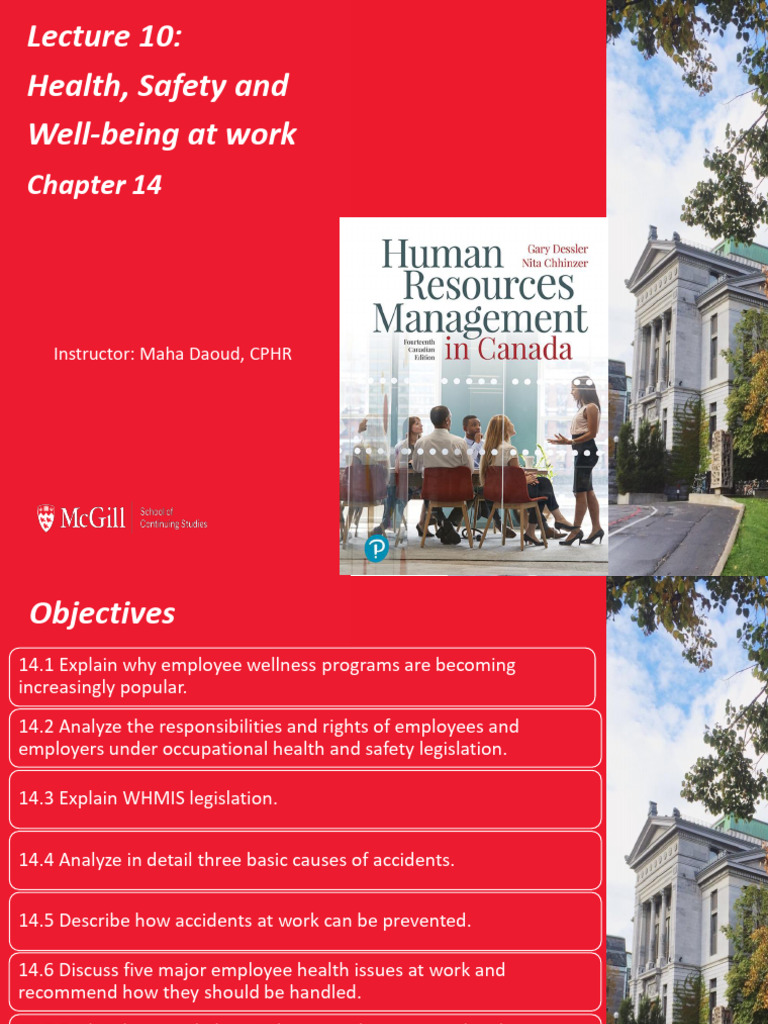 Lecture 10-OH&S Asynchronous (1) | PDF | Occupational Safety And Health | Stress (Biology)