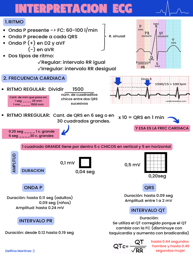 Interp ECG | PDF | Electrocardiografia | Medicina Interna