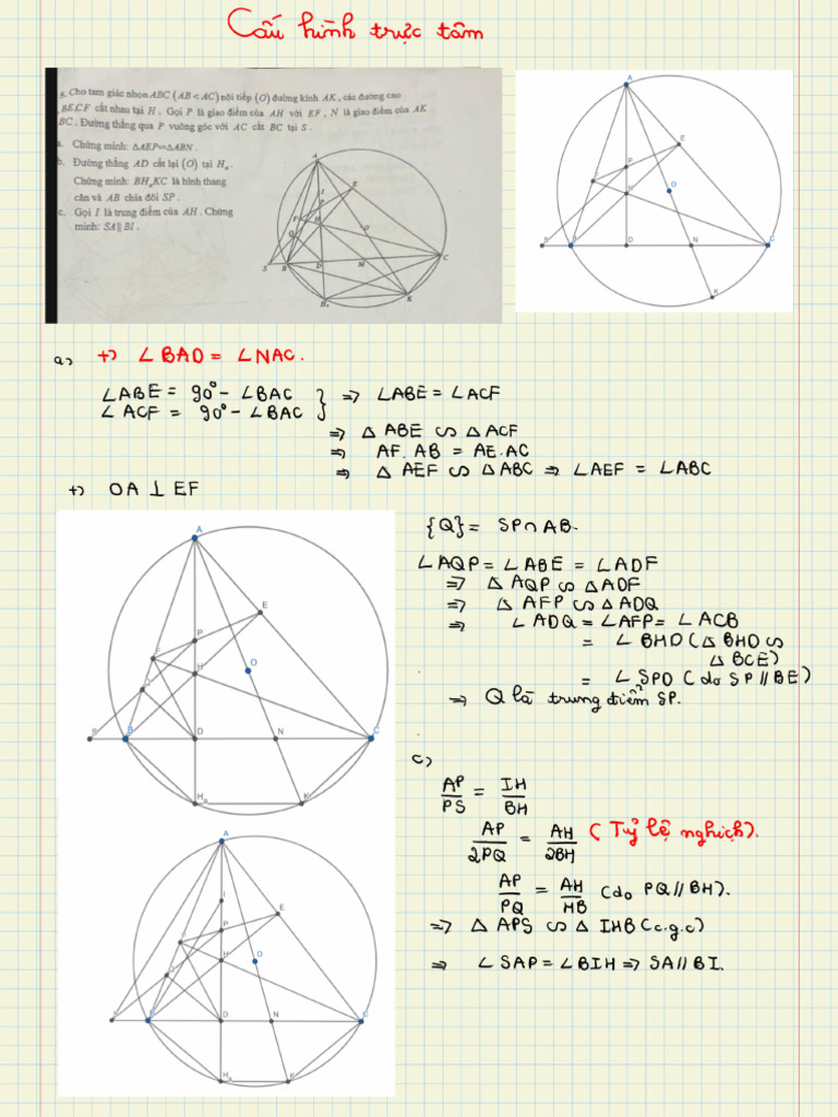Orthocenter Model | PDF