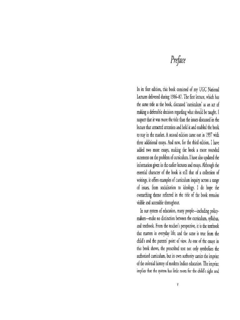 Krishna Kumar What Is Worth Teaching 1&2 | PDF