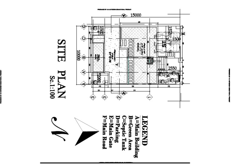 Site Plan With Car | PDF