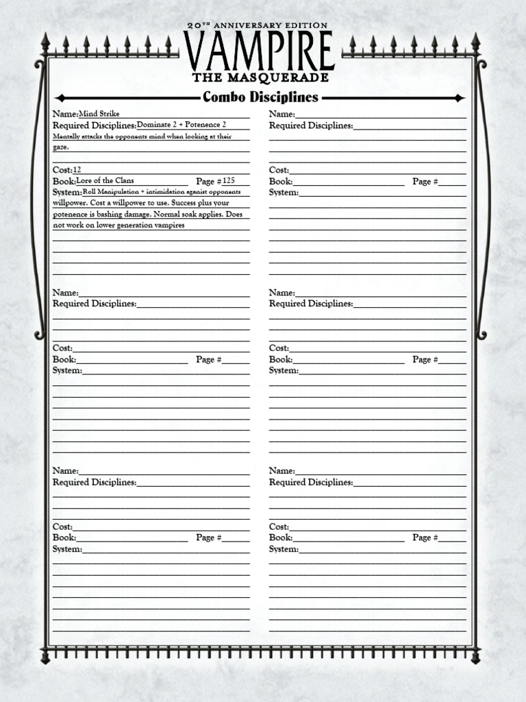 Ciccu - Combo Disciplines | PDF