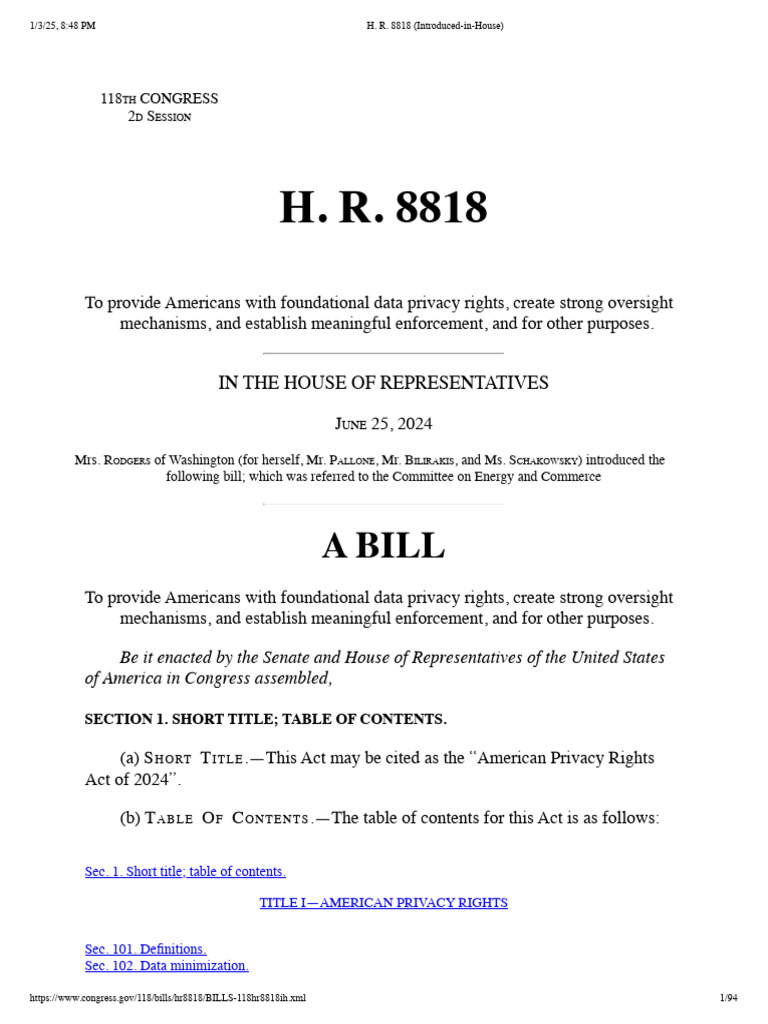 Bill 1 Pdf Employment U S Securities And Exchange Commission