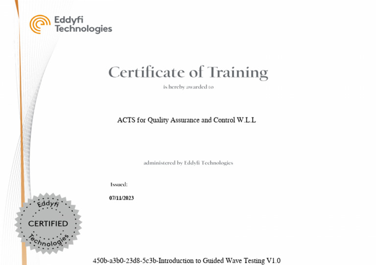 Introduction-to-Guided-Wave-Testing-V1.0- | PDF