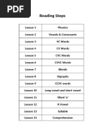 UFLI Foundations Scope and Sequence | PDF | Linguistics | Languages