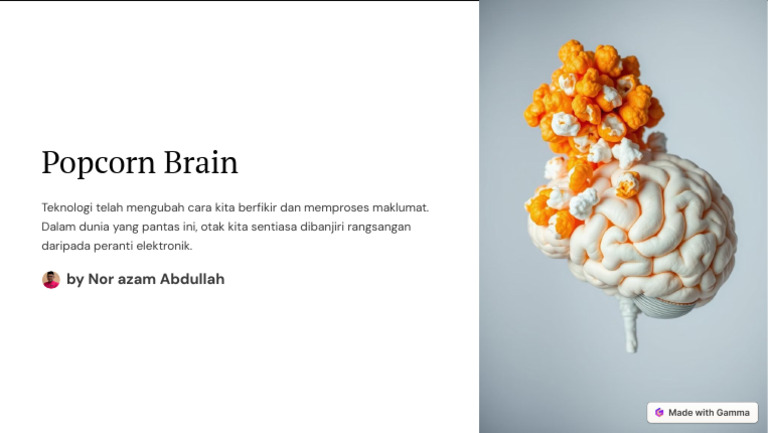 Popcorn Brain | PDF