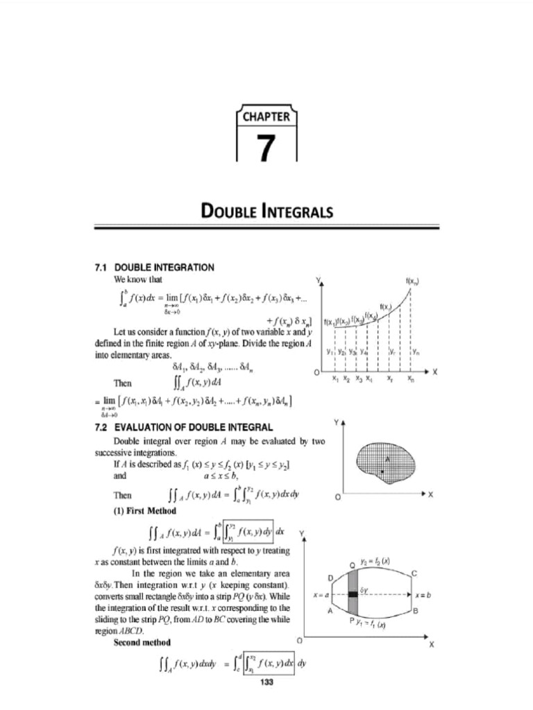 Double and Triple Integrals | PDF