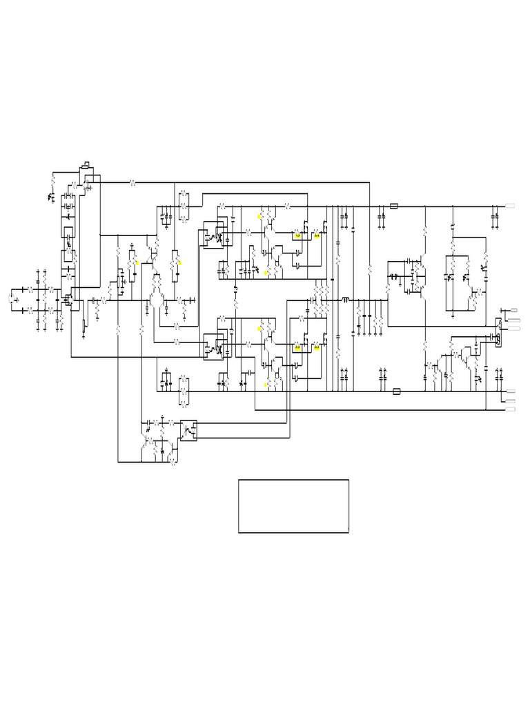 UcD Class D Amplifier Schematic | PDF