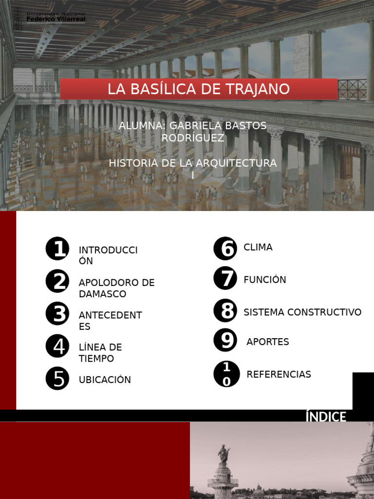 La Basílica de Trajano | PDF