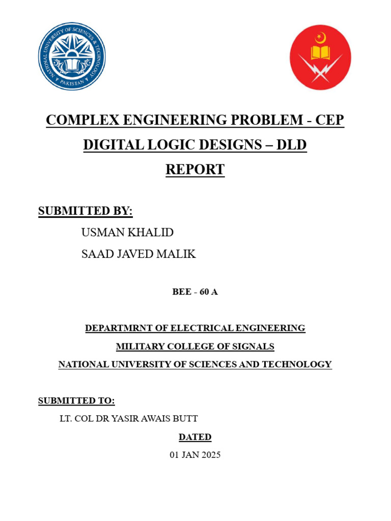 Cep DLD | PDF | Electrical Engineering | Electronics