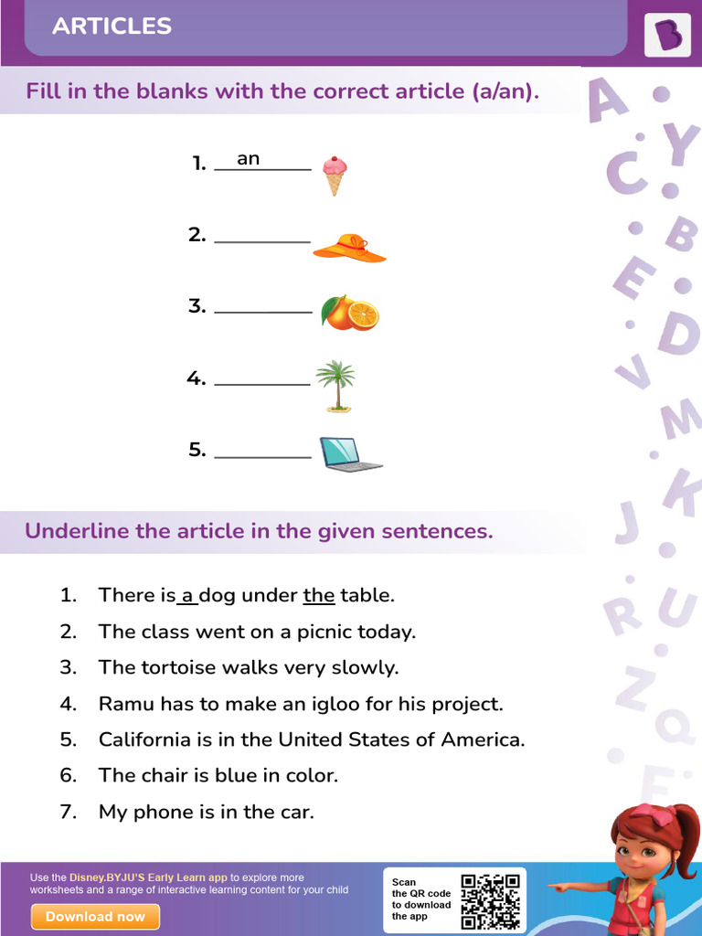 Article Worksheet | PDF