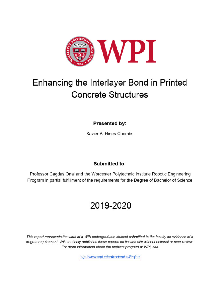 MQP.ReportFinal.RBE | PDF | Extrusion | Torque