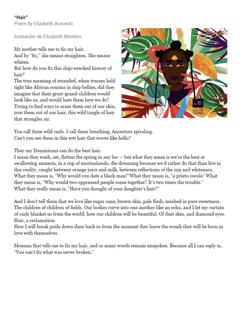 Reclaiming Identity Through Hair | PDF