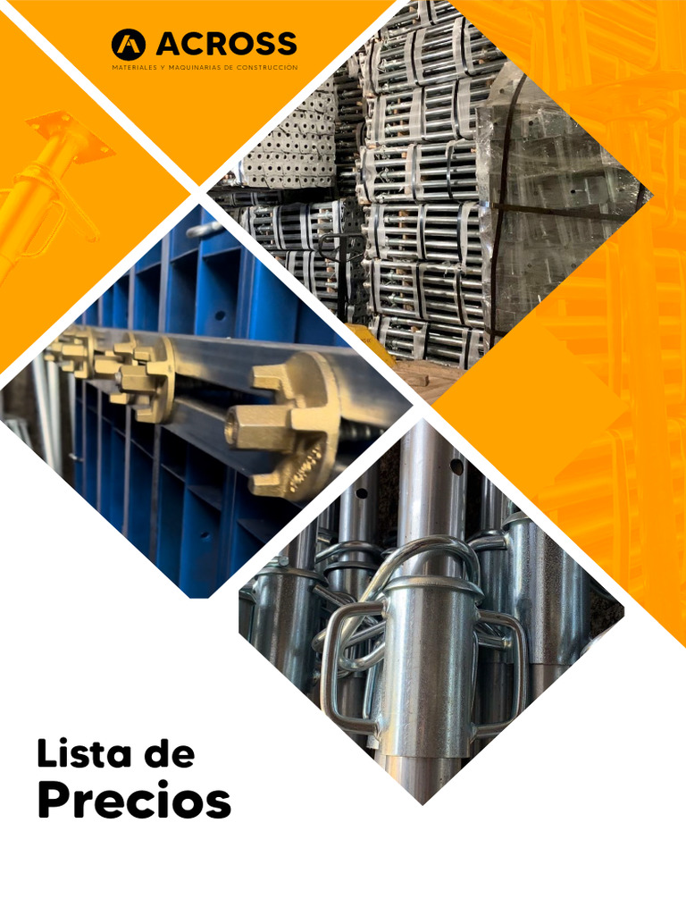 Across Catálogo 2024 | PDF | Rieles | Materiales