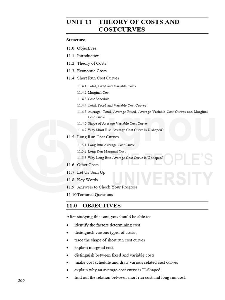 Unit-11 Public Economics | PDF | Marginal Cost | Average Cost