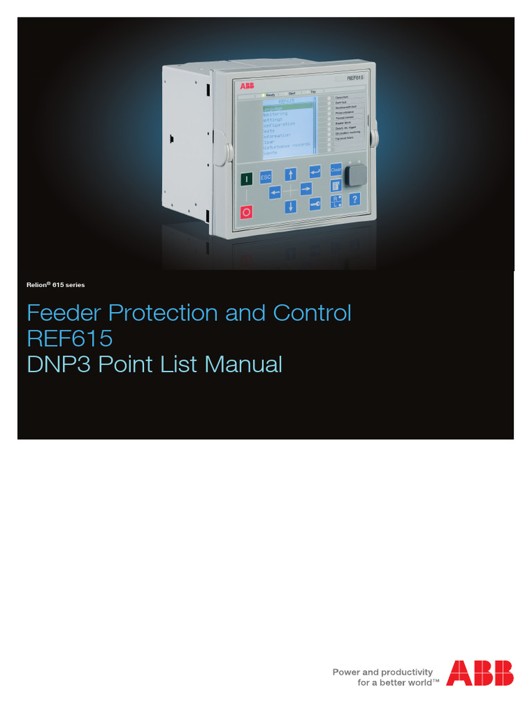 REF615_dnppoint_756711_ENb | PDF | Electromagnetic Compatibility | Parameter (Computer Programming)