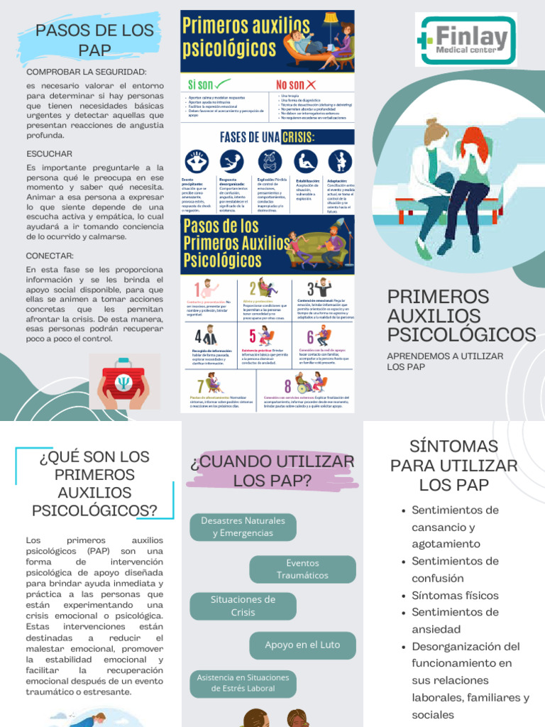 Triptico Pap (2) | PDF | Las emociones | Conceptos psicologicos