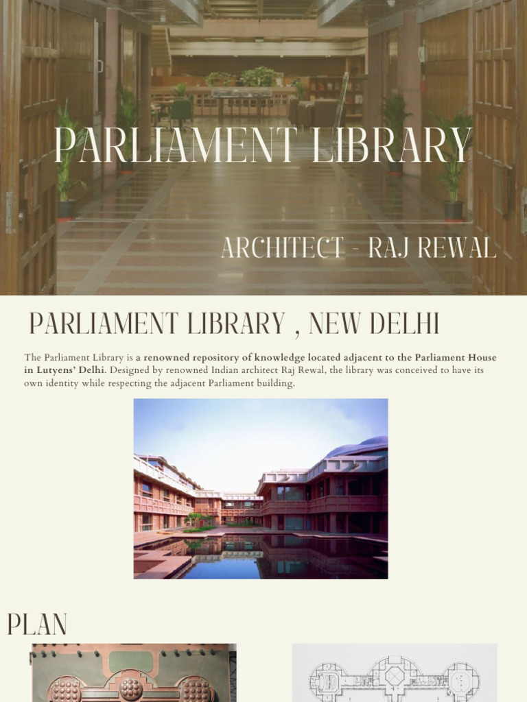 Parliament Library.pdf | PDF | Libraries