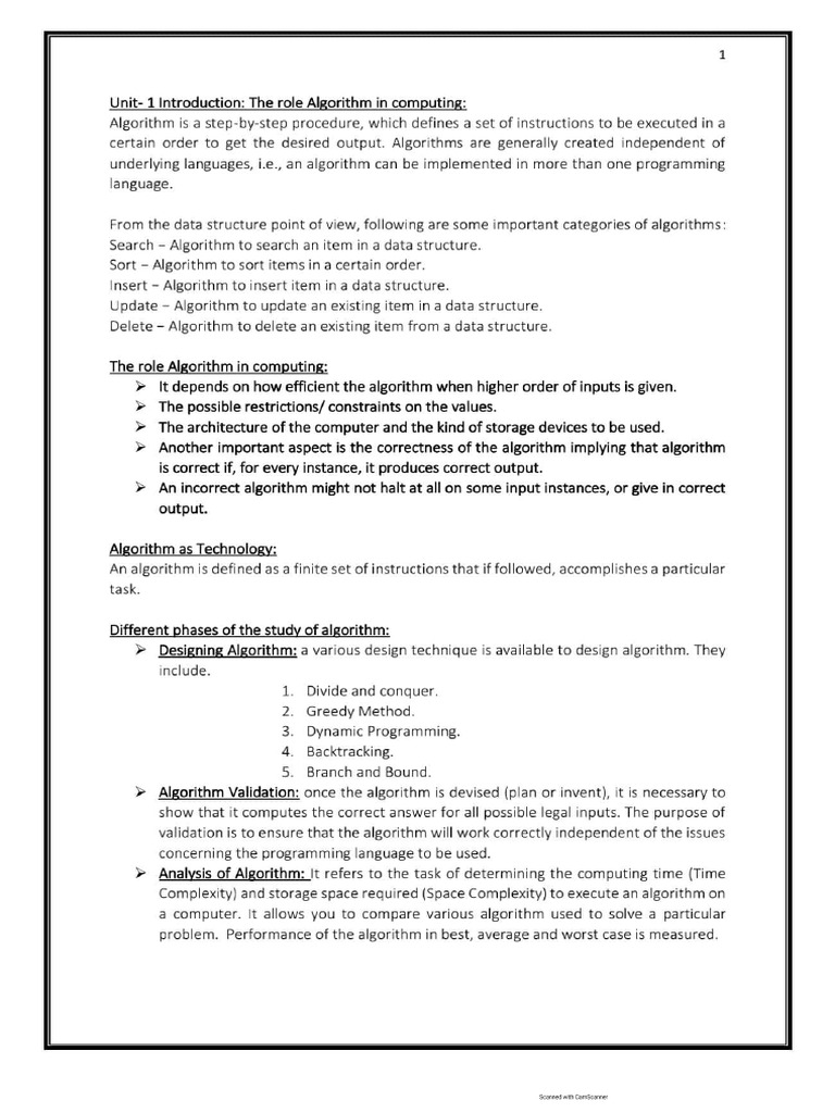 AOP Notes-1perspective and issues in machine learning | PDF