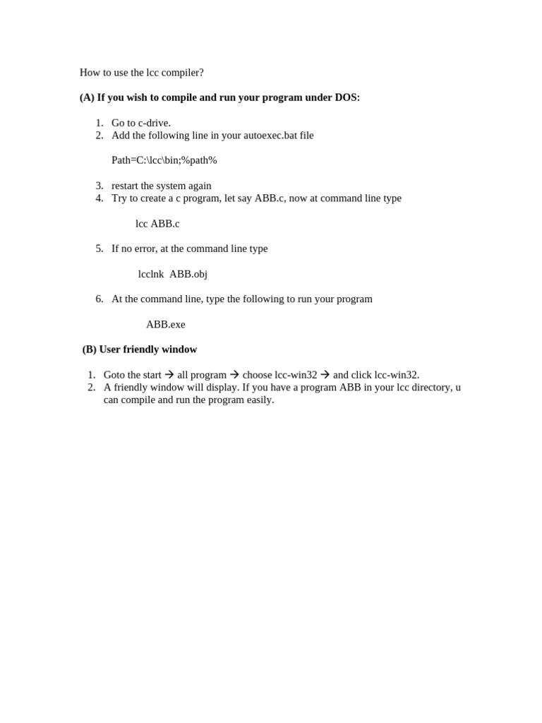How To Use LCC | PDF
