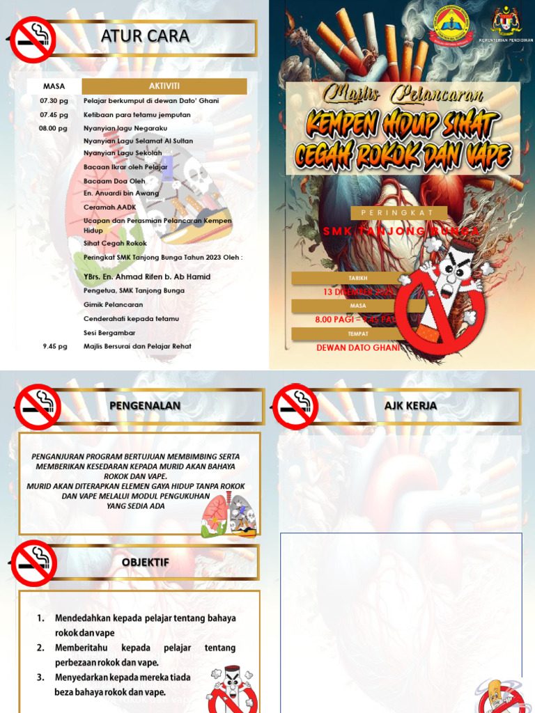 Buku Program Rokok Dan Vape | PDF