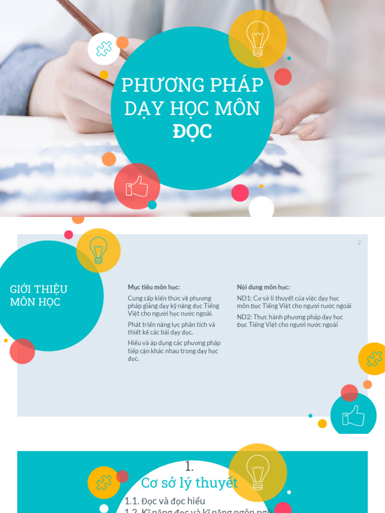 PHUONG PHAP DAY HOC MON DOC - Lý thuyết | PDF
