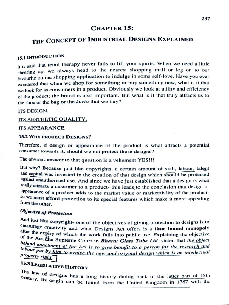 Ipr Designs Act | PDF | Economies | Business