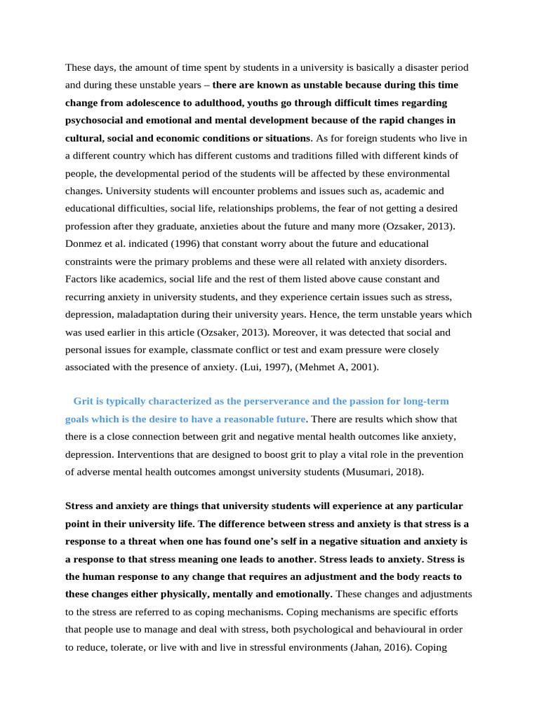 Thesis Intro Edited | PDF | Mental Health | Mental Disorder