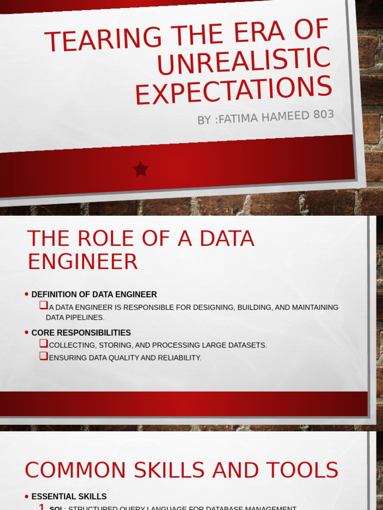 Tearing The Era of Unrealistic Expectations | PDF | Cloud Computing ...