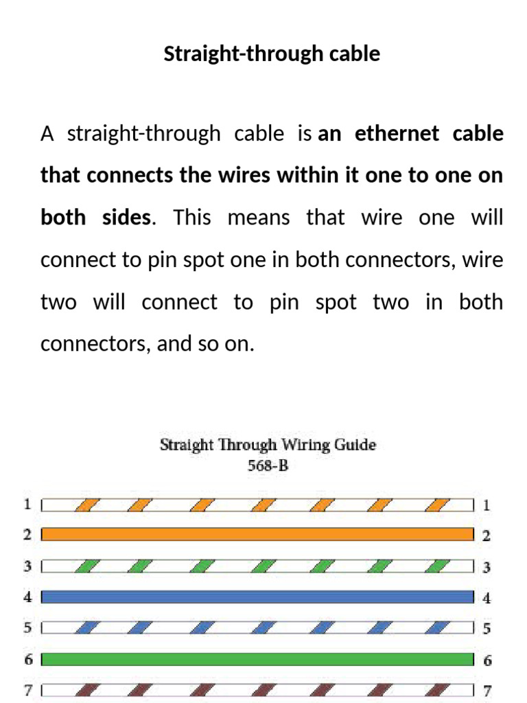 Ethernet Cable Basics | PDF