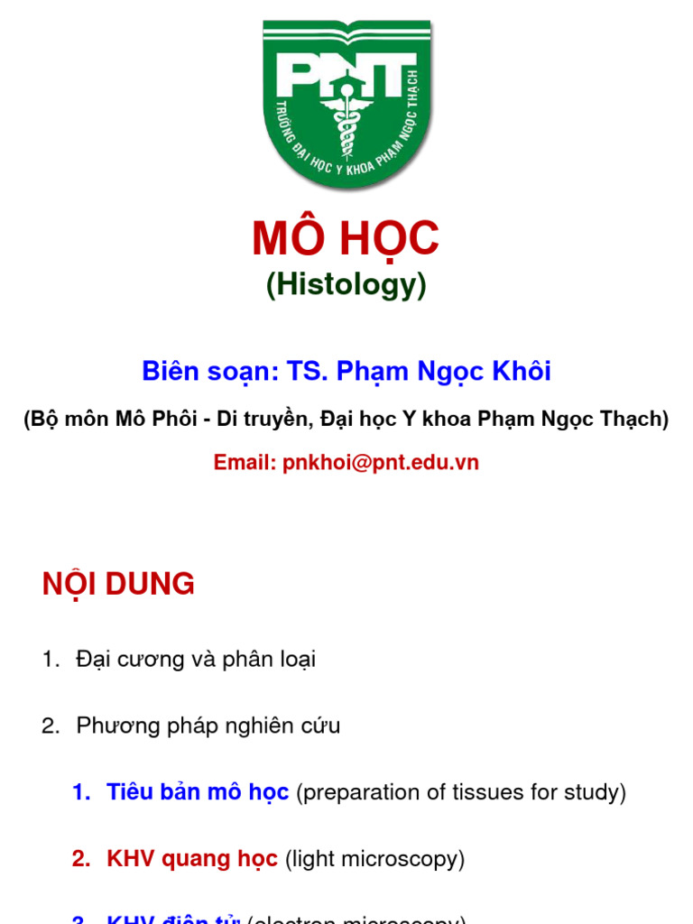 MO_HC_Histology | PDF