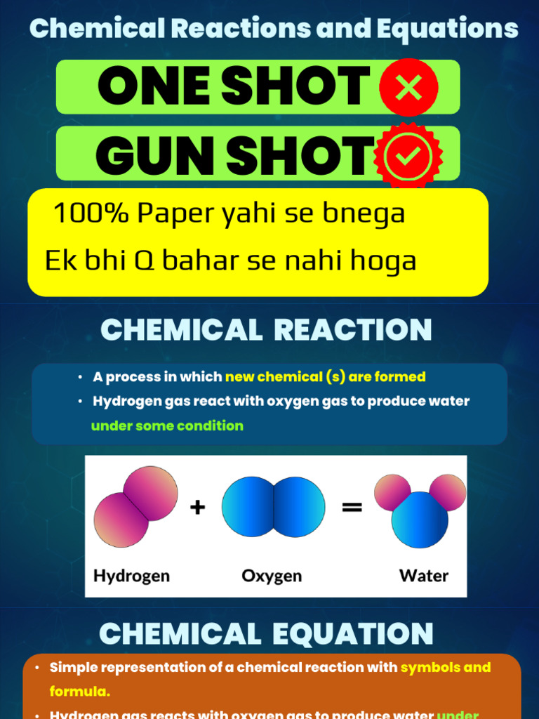 Chemical Reactions and Equations Overview | PDF | Precipitation ...