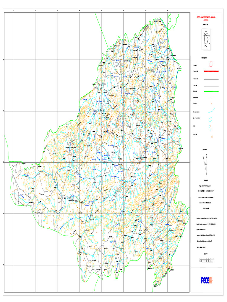 Mapa Municipal de Aiuaba, Ceará | PDF