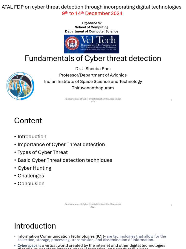 Cyber Threat Detection Basics | PDF | Malware | Threat (Computer)