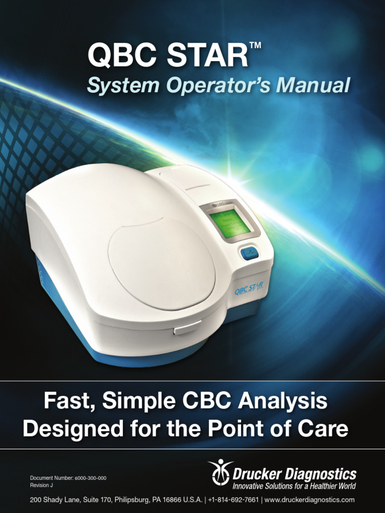 Qbc Star Manual | PDF | Blood Cell | White Blood Cell