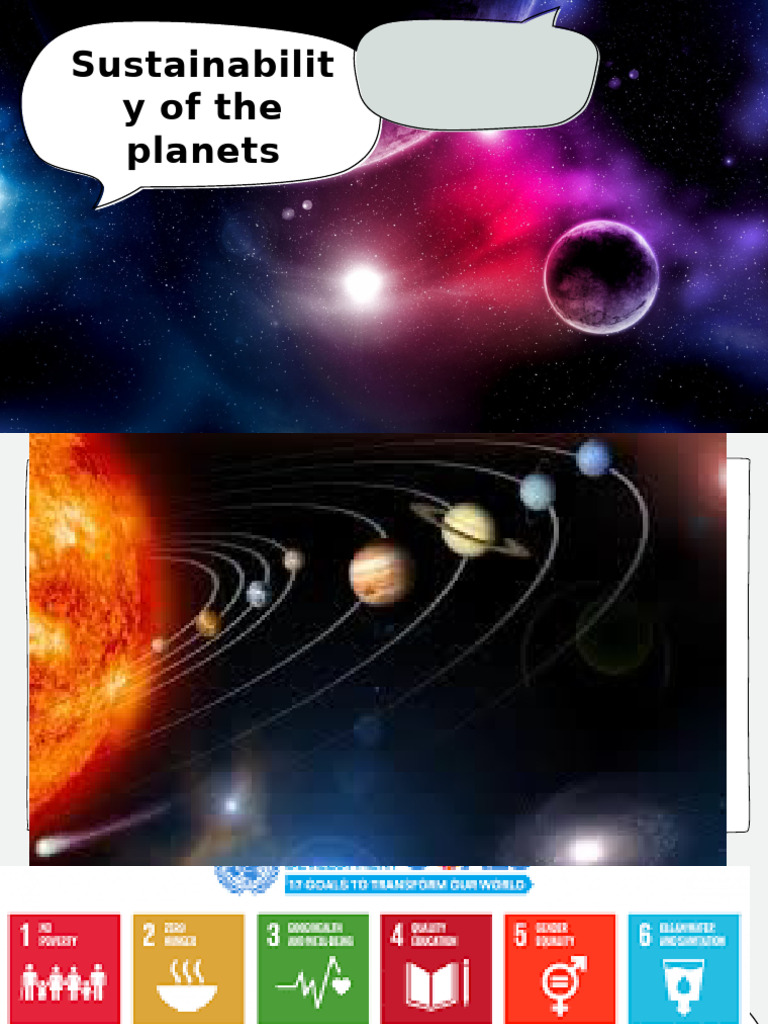 Sustainabilit Yofthe Planets | PDF
