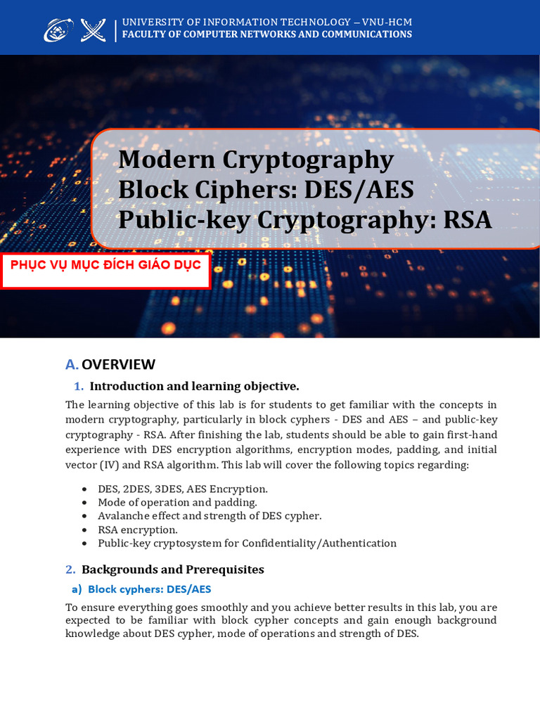 Lab02 - Modern Cryptography | PDF | Cryptography | Public Key Cryptography