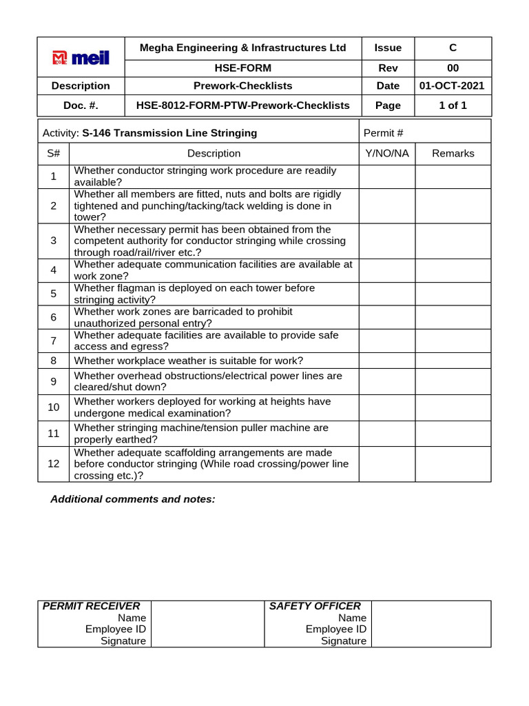 S-146 - Transmission Line Stringing | PDF