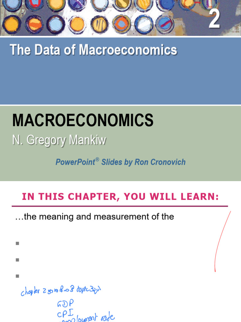 mankiw8e-chap02 (1) | PDF | Cost Of Living | Measures Of National ...
