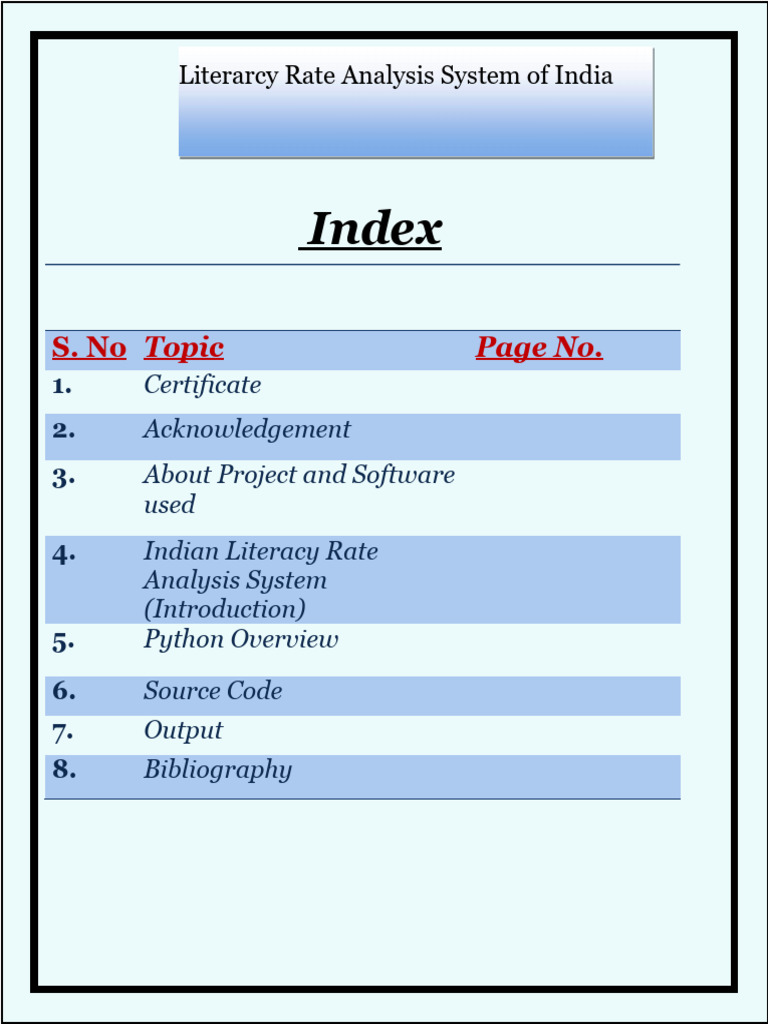 Literacy Rate Analysis Project File (1) - Converted (1) - Removed | PDF | Python (Programming ...