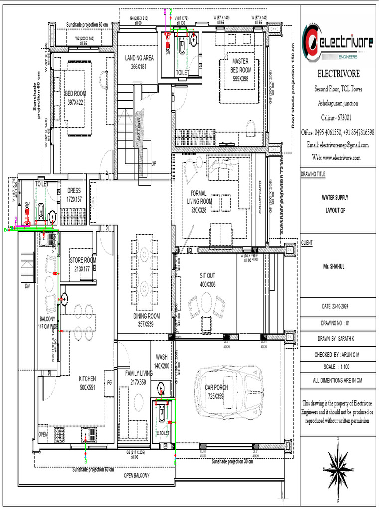 1.water Supply Layout-Gf | PDF | Home