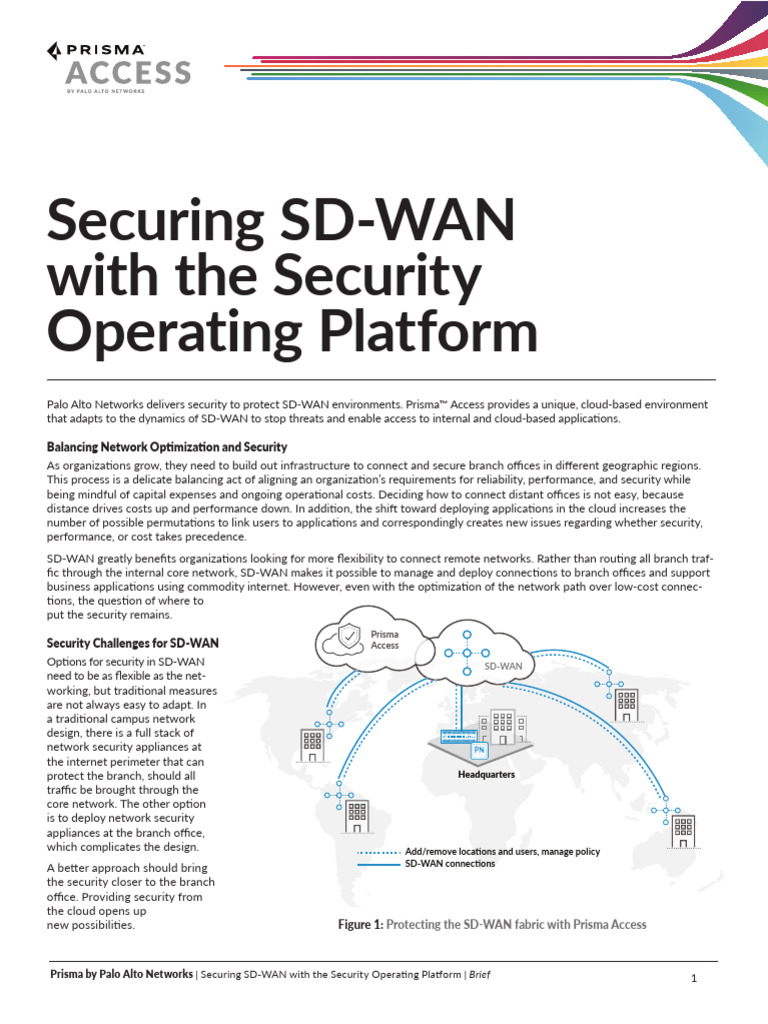 securing-sd-wan | PDF | Cloud Computing | Cyberspace