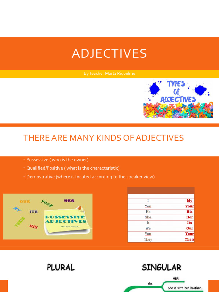 Understanding Adjectives in English | PDF