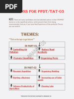 PPDT Practice Set with 100 Images | PDF